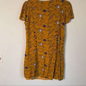 Roly Poly | Dresses | Roly Poly Floral Golden Mustard Dress Large ...